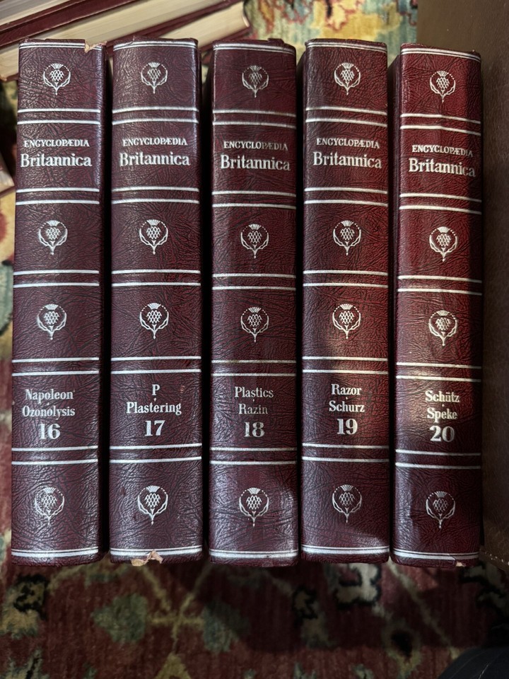 1968 Encyclopedia Britannica 1768 Edition Complete Set 23 Volumes ...