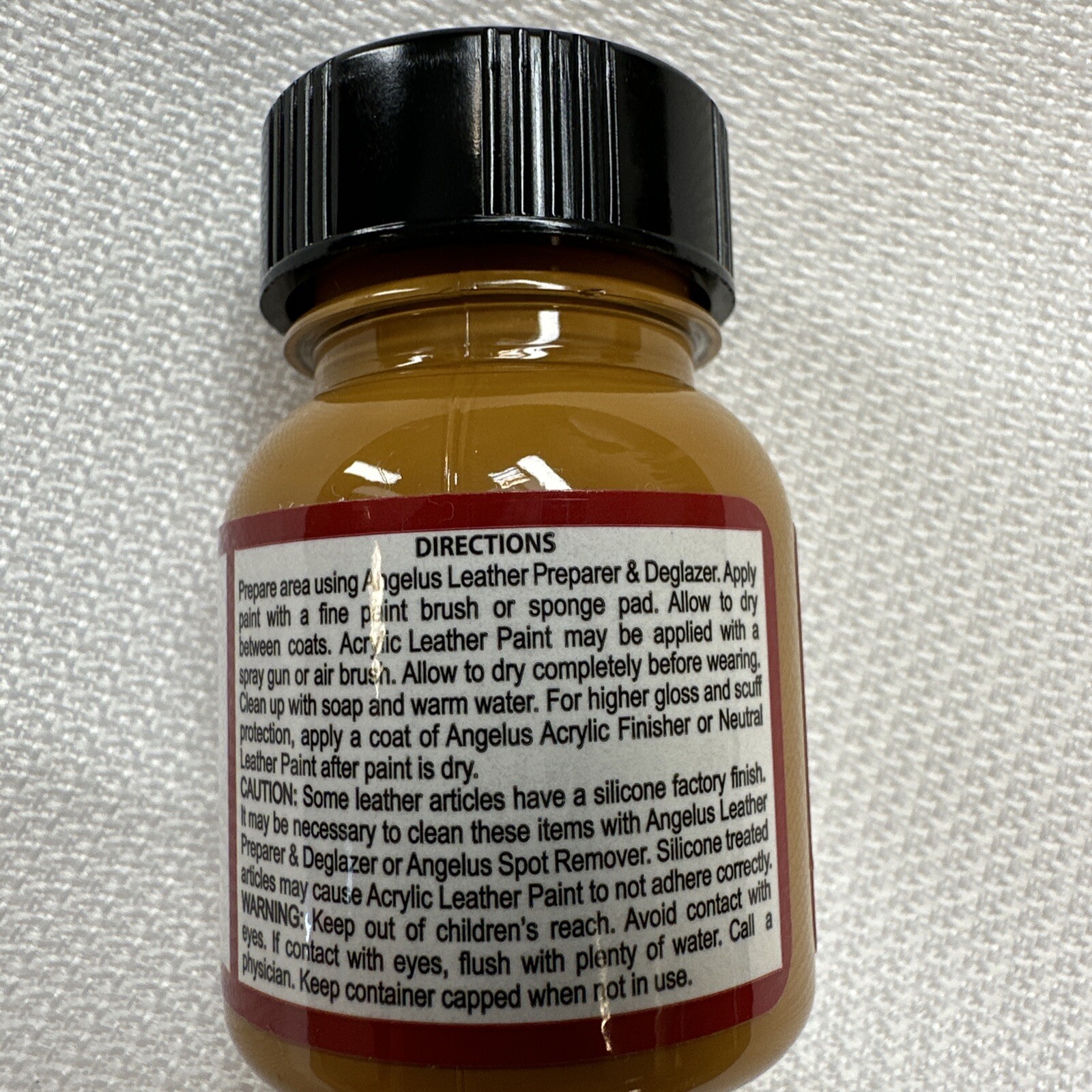 Angelus Acrylic Leather Paint SATCHEL TAN - 1 FL OZ 86366712757 | eBay