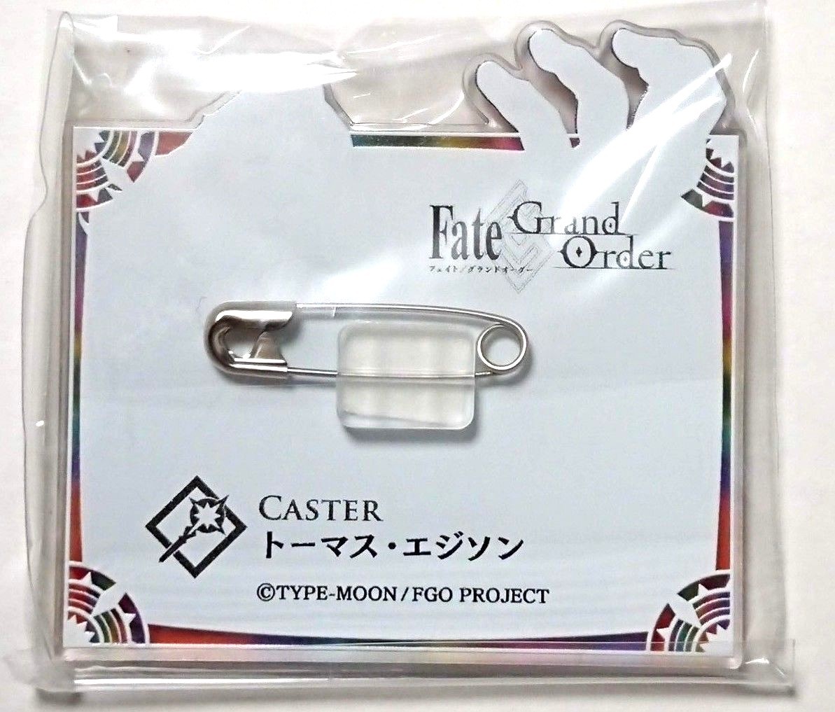 Fate Grand Order Caster Thomas Edison Acrylic Badge FGO | eBay