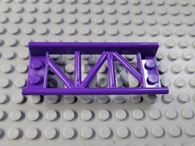 LEGO Dark Purple Roller Coaster Straight Track 8L | eBay