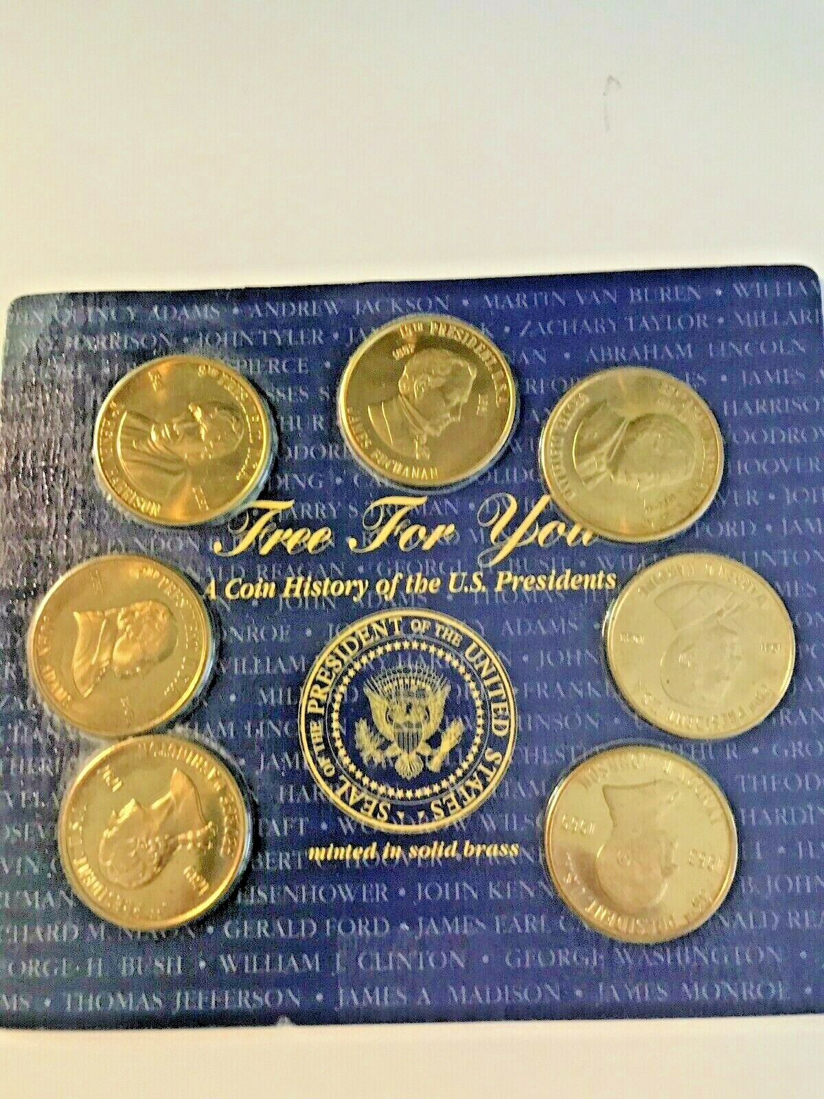 Reader's Digest Coin History of the U. S. Presidents Minted in Brass | eBay