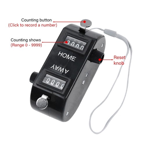 Wearable Tally Trackers for Sport Event Coaching Drill And Family Game ...