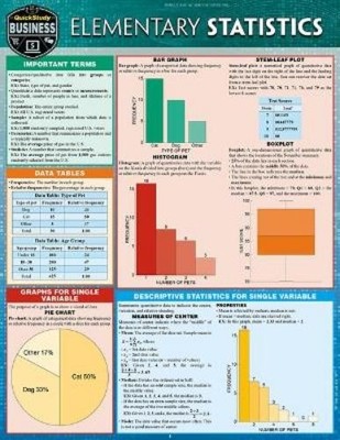 Deborah Rumsey Elementary Statistics (Poster) | eBay