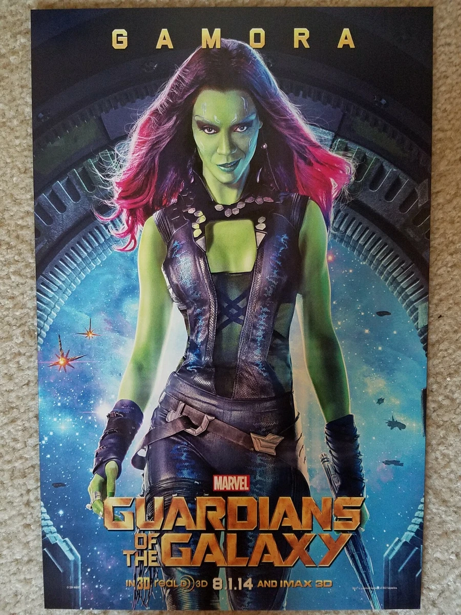 Gamora Guardians Of The Galaxy Poster