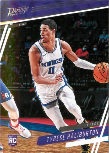 Tyrese Haliburton RC 2020-21 Chronicles Basketball Prestige Rookie Card ...