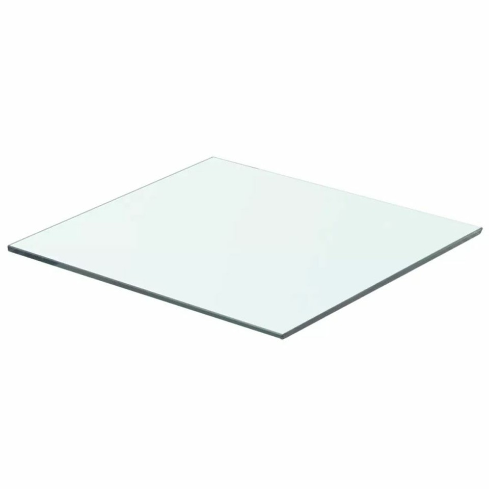 Clear Tempered Glass Shelf Panel Storage Sheet Shelving Display ...