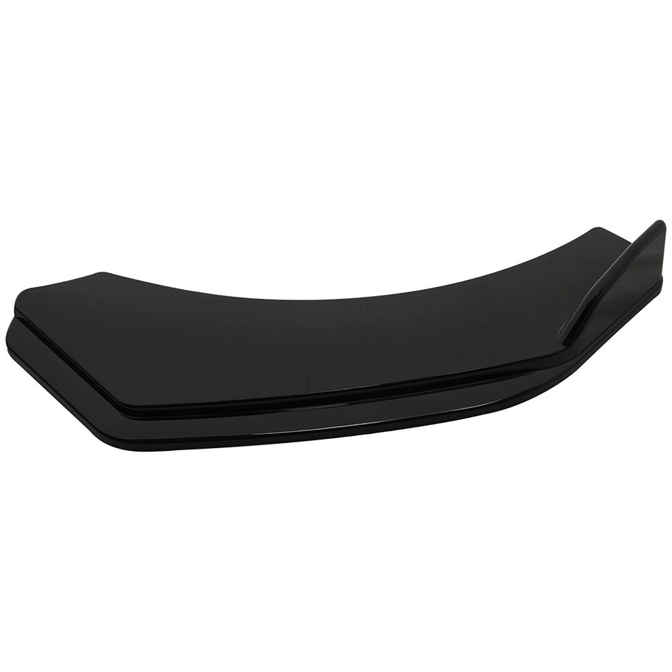 For 2016-2020 Ford Explorer ST Glossy Black 4x Front Bumper Lip Spoiler ...