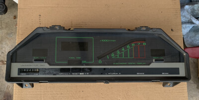 1985-1988 OEM Nissan Maxima Digital Dash Instrument Cluster Gauge Set ...