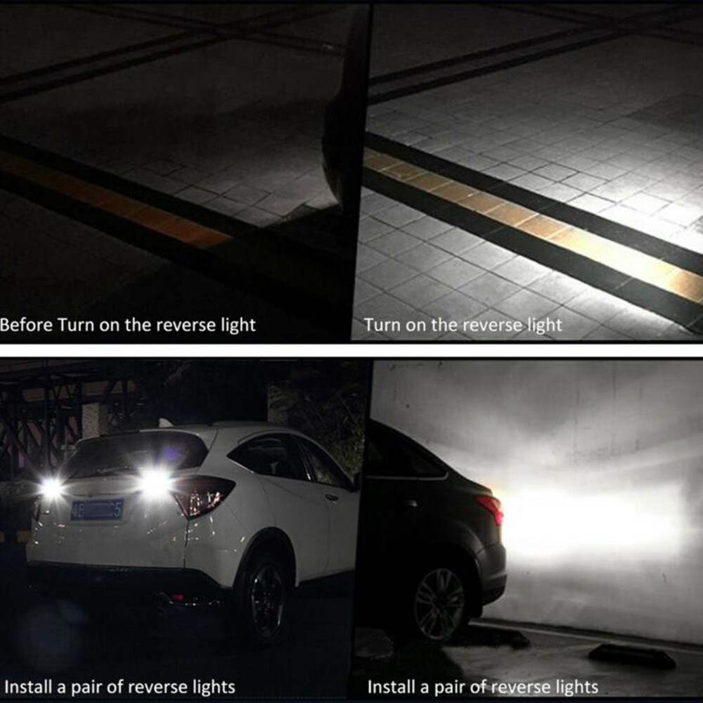 Universal Super Bright LED Car Reverse Light T15 921 Perfect ...