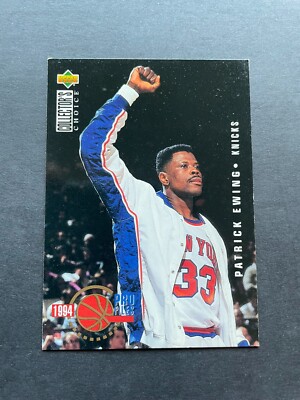 1994 Upper Deck Patrick Ewing Pro Files Card #201 New York Knicks Used | eBay Australia