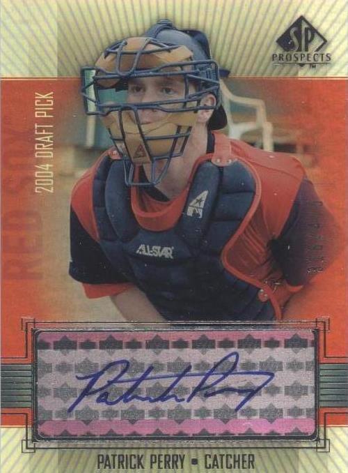 2004 SP Prospects - Autographed Draft Picks Tier 3 Patrick Perry #PP ...