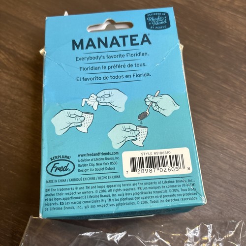 Fred Manatea Tea Infuser Florida Manatee Loose Leaf Leaves Steeper ...