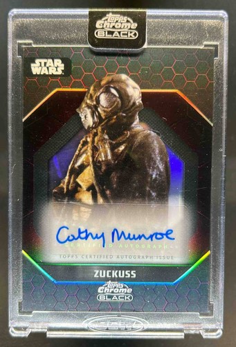 2024 Topps Chrome Black Star Wars Cathy Munroe Auto #ADS-CM | eBay