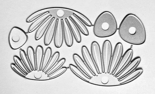 Daisy Flower Metal Cutting Dies Alinacrafts Scrapbooking Card Making ...