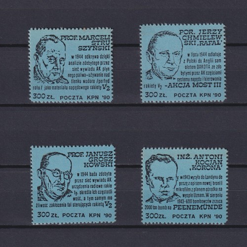 POLAND 1990, KPN post labels, Propaganda | eBay