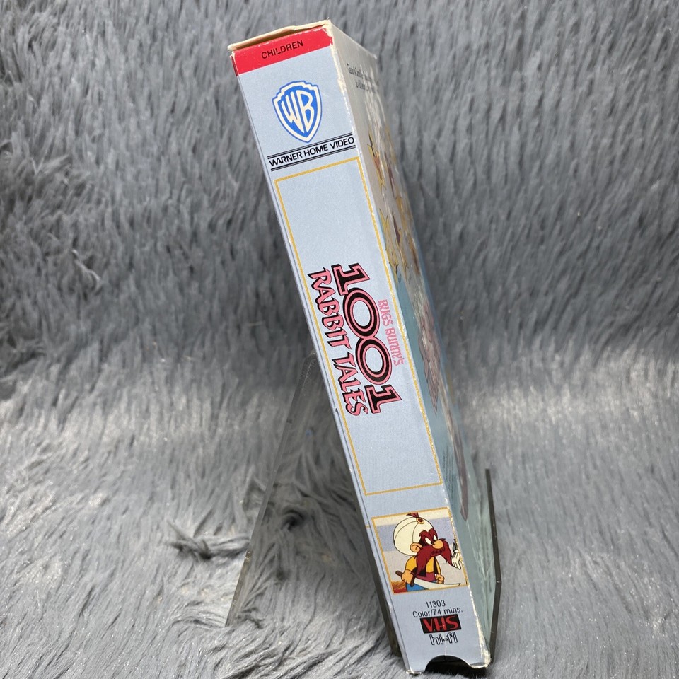 Bugs Bunny's 1001 Rabbit Tales VHS Tape 1990 Warner Bros Cartoon ...