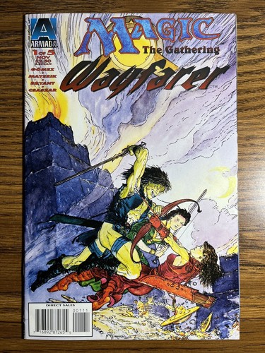 MAGIC THE GATHERING WAYFARER 1 MIKE WM KALUTA COVER ACCLAIM COMICS 1995 ...