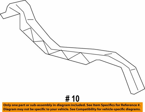 52029-42110 Toyota Reinforcement sub-assy, front bumper, upper ...