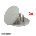 2PCS 15279689 Grey Rear Armrest Seat Bolt Cover Cap For TAHOE GMC YUKON ...