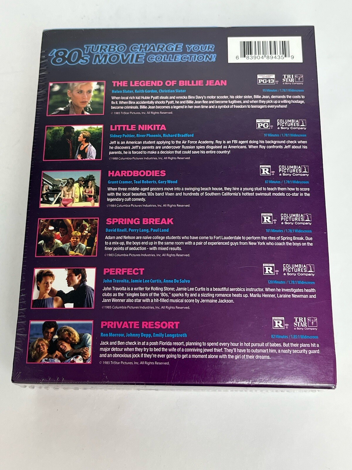 80s Overdrive: 6 Movie Collection (Blu-ray Disc, 2018, 4-Disc Set) for ...