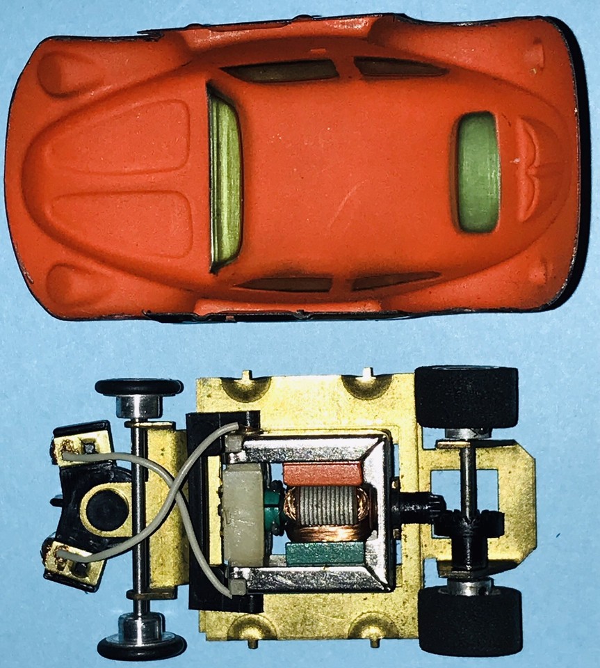 Used Running Riggen Brass Pan HO Scale Slot Car Chassis And Extra ...