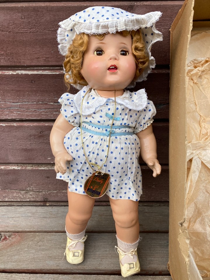 VTG HORSMAN GOLD MEDAL BABY DOLL 19" COMPOSITION w TAG | eBay
