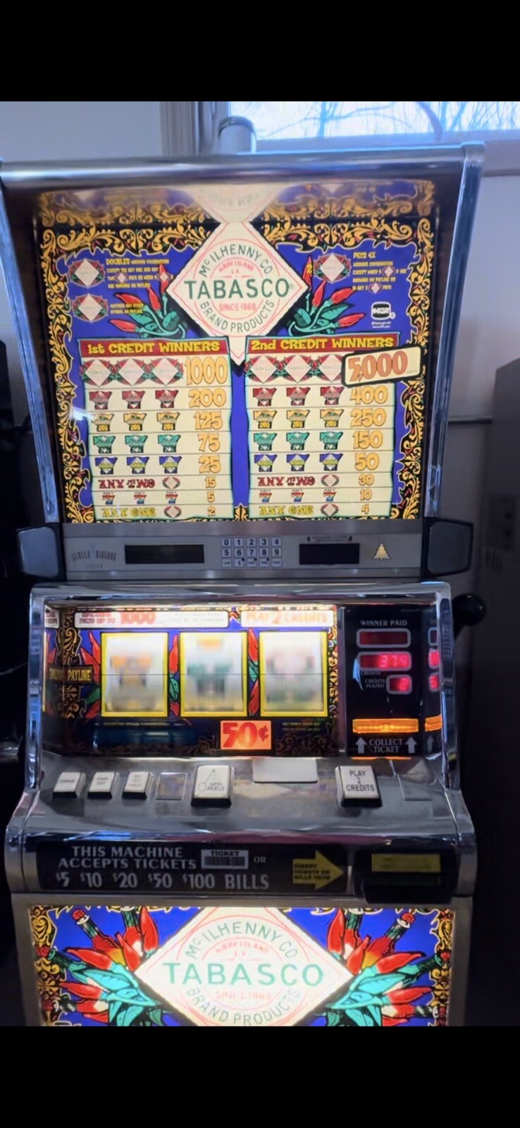 IGT S2000 Tobasco Free Play Slot Machine For Sale | eBay
