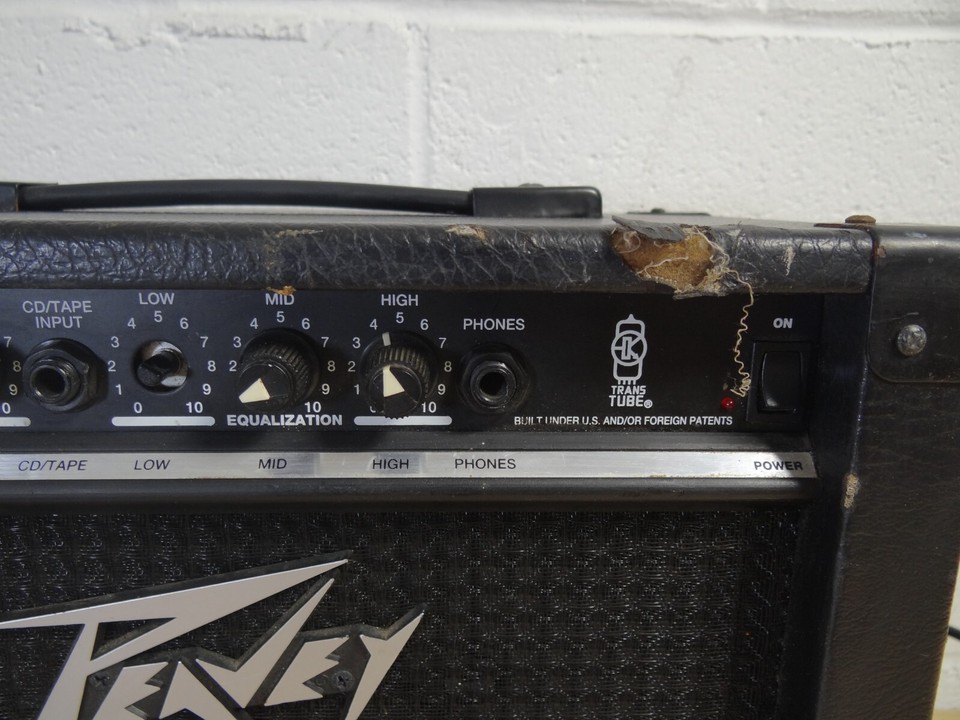Peavey Rage 158 Guitar Combo Amp Transtube Amplifier Electric Bass ...