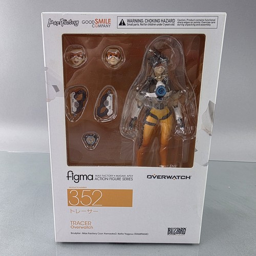 FIGMA 352 Overwatch Tracer Action Figure Max Factory Good Smile SEALED ...