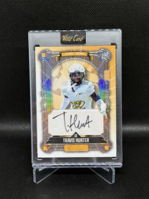 2024 Wild Card 5 Card Draw TRAVIS HUNTER Auto Rookie 2/2 #S5DCA-TH | eBay
