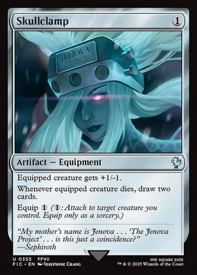 Skullclamp - 355 - FIC - NM - MTG Magic the Gathering | eBay