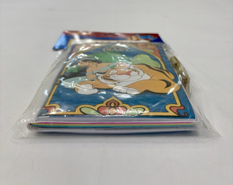 Vintage Disney Aladdin Princess Jasmine Raja Diary Journal New Sealed ...