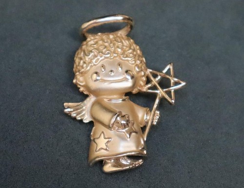 Vintage Angel Brooch AJC Pin | eBay