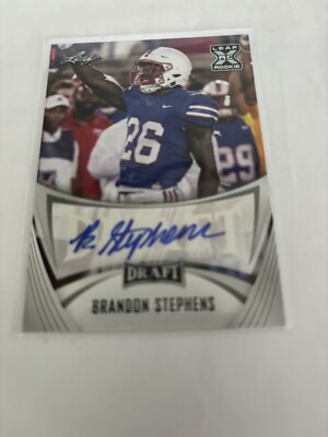 2021 Leaf Draft Rookie Autograph Brandon Stephens (BA-BS3) | eBay