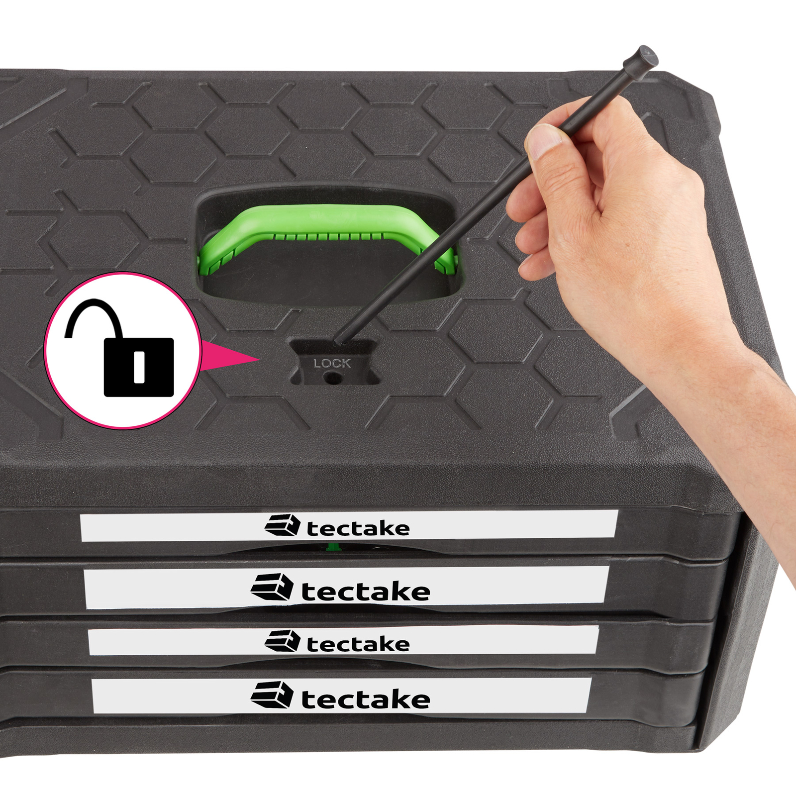 899 pc tool box with tools kit storage mobile trolley on wheels with 4 ...