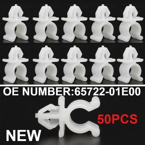 50PCS Hood Support Prop Rod Clip For Nissan 65722-01E00" | eBay