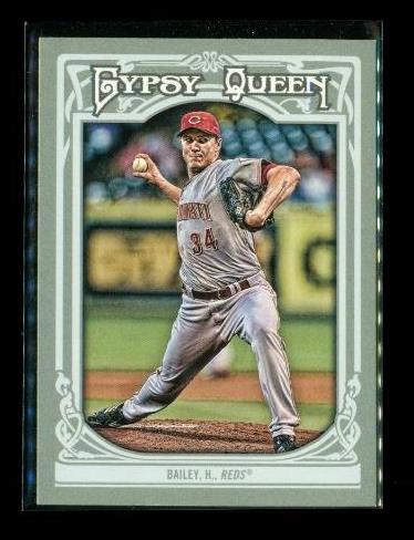 2013 TOPPS GYPSY QUEEN Baseball Trading Card #225 HOMER BAILEY ...