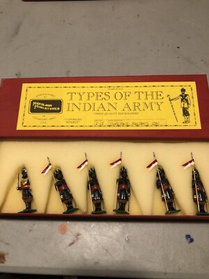 Nickolson Miniatures 54mm Types of the Indian Army glossy set #I-13 | eBay