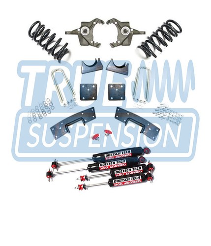 Fits Chevrolet 1973-1991 C20 C30 Pickup Truck Complete Lowering Drop ...
