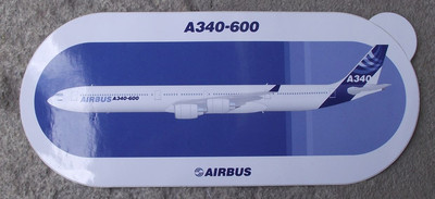 Large Airbus A340 600 Wide Body Passenger Long Range Jet Airliner ...