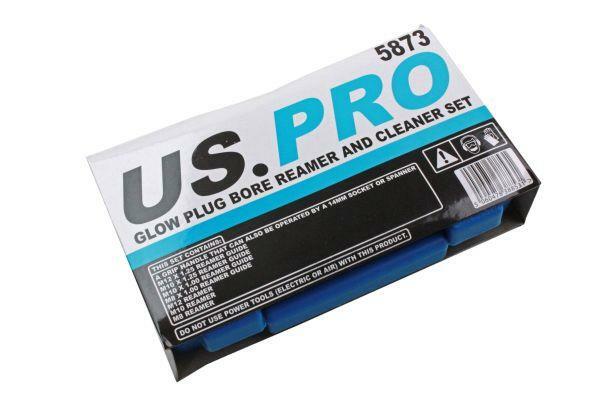 US PRO Tools 9 Piece Glow Plug Bore Reamer And Cleaner Set 5873 | eBay