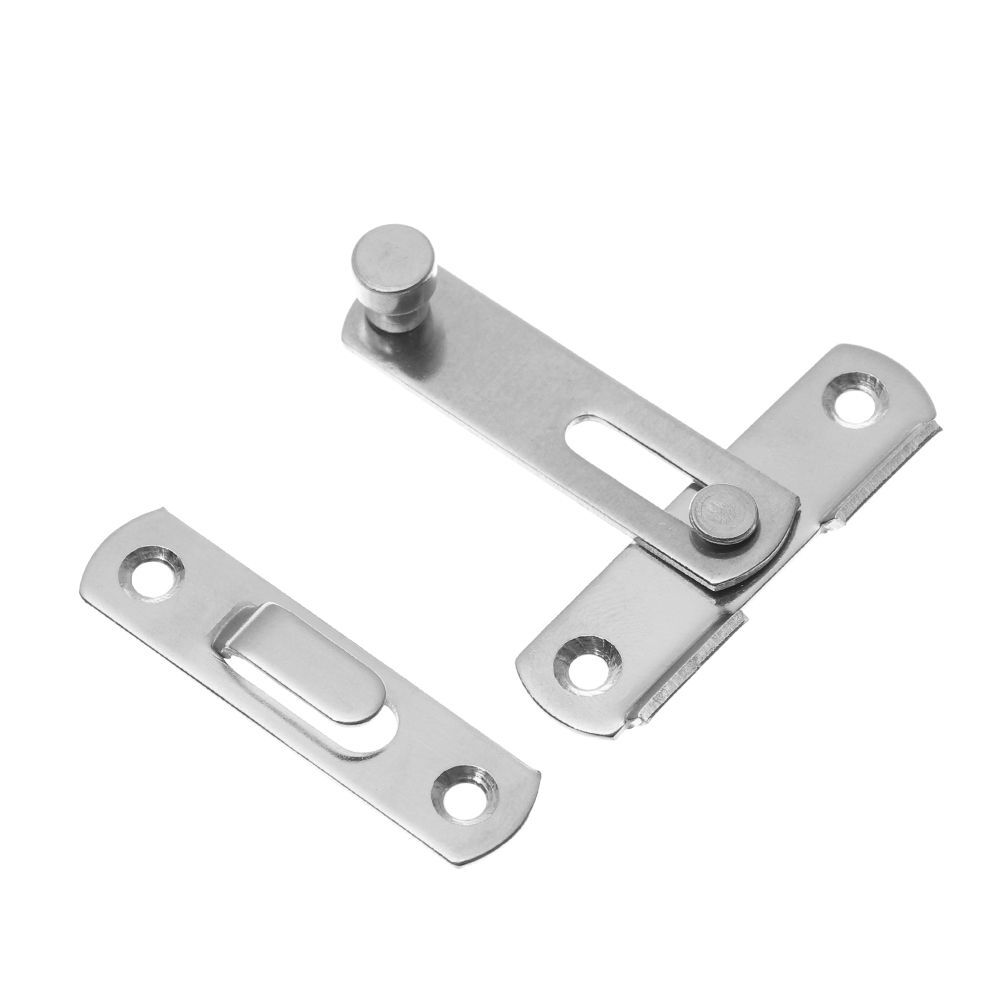 Silent Gate Buckle Security Hasp Door Bolt Cabinet Catches Window Catch ...