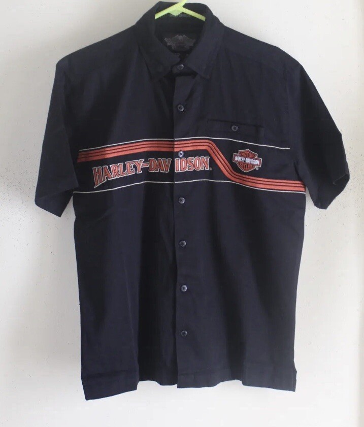 Harley Davidson's Men's Garage Motorcycle Work Shirt … - Gem
