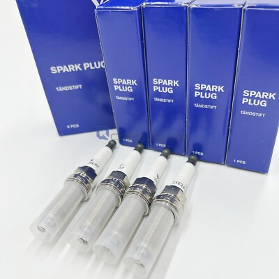 Set of 4 Spark Plugs Fit For Volvo S60 S80 S90 V60 V90 XC40 XC60 ...