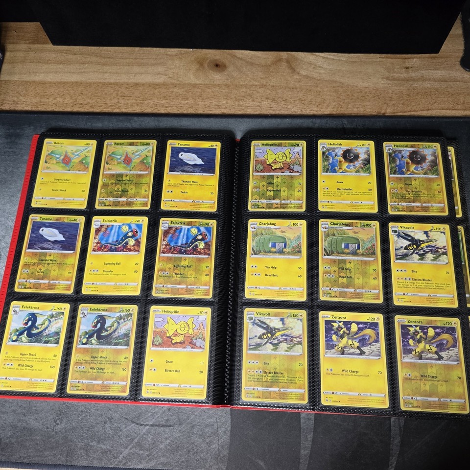 Fusion Strike 92% of Master Set 100% Base Set 461/501 Cards Pokemon TCG ...