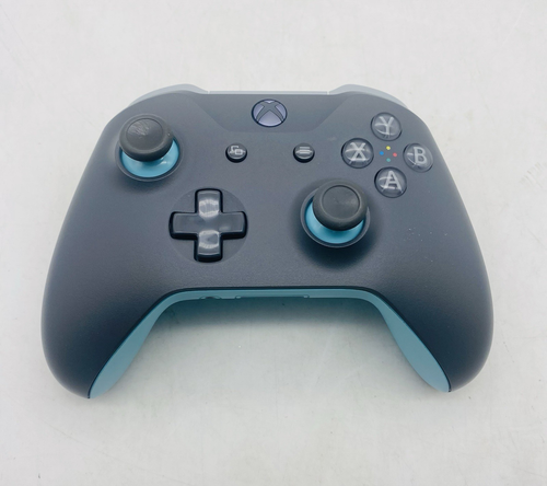 Official Microsoft Xbox One Wireless Controller Grey/Blue #1708 Tested ...