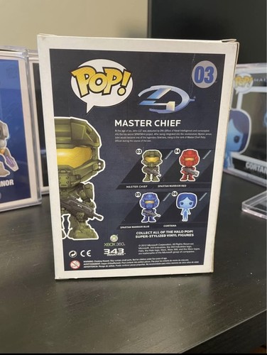 Gold Master Chief Funko Pop Halo 4 Blockbuster Exclusive | eBay