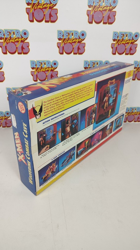 X-Men Wolverine Combat Cave Danger Room Toy Biz Marvel 1991 Vintage New ...