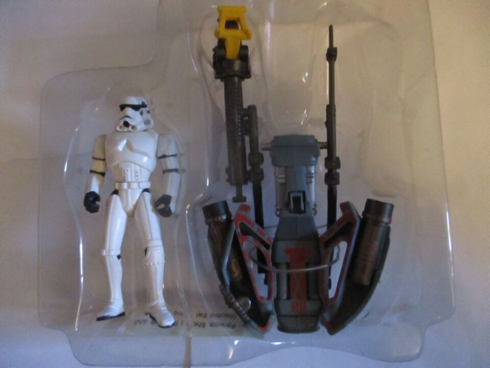 Star Wars POTF Crowd Control Stormtrooper •Action Figure Kenner• Great ...