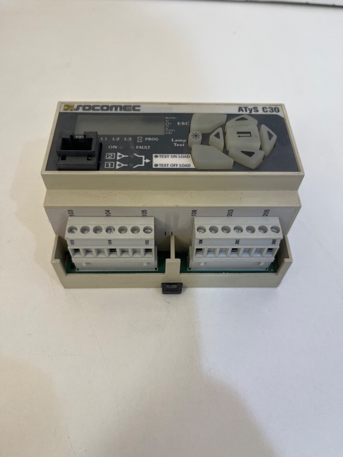 socomec atys c30 switch controller 15993030 | eBay